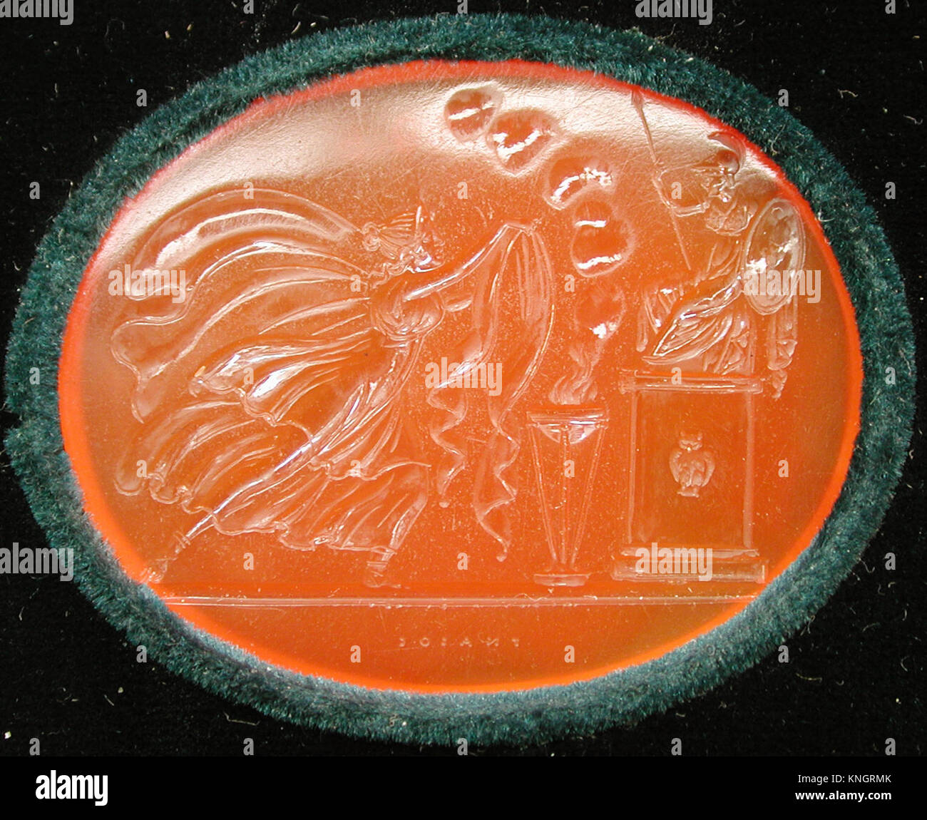 This artwork depicts Hermione invoking Minerva, showcasing classical ...