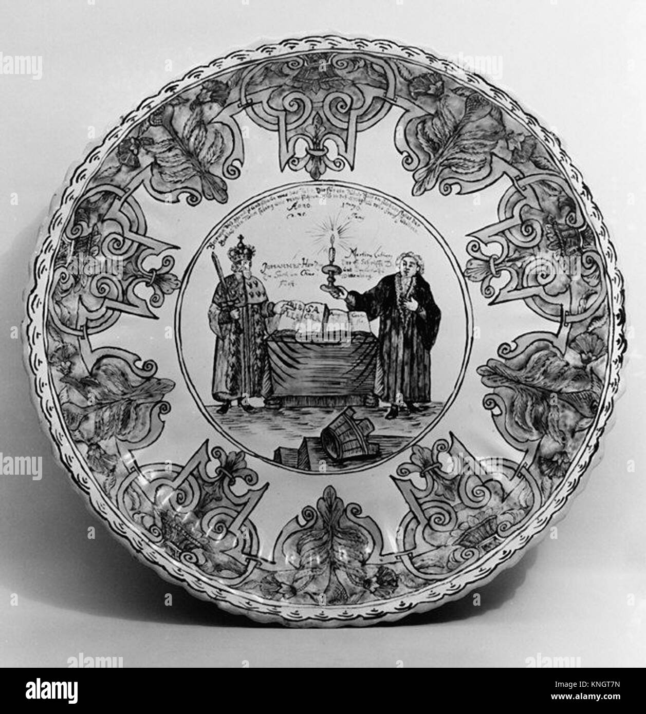 This dish, a decorative object, showcases fine craftsmanship with its ...