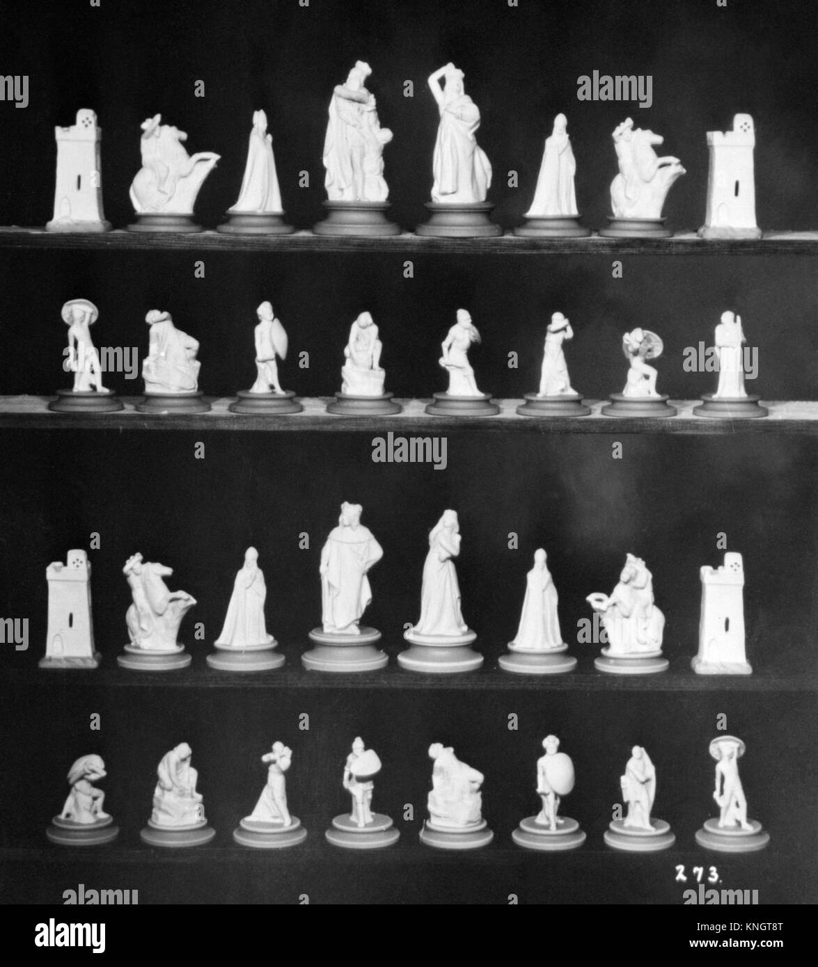 This set of 32 chessmen showcases the artistry and design of ancient ...
