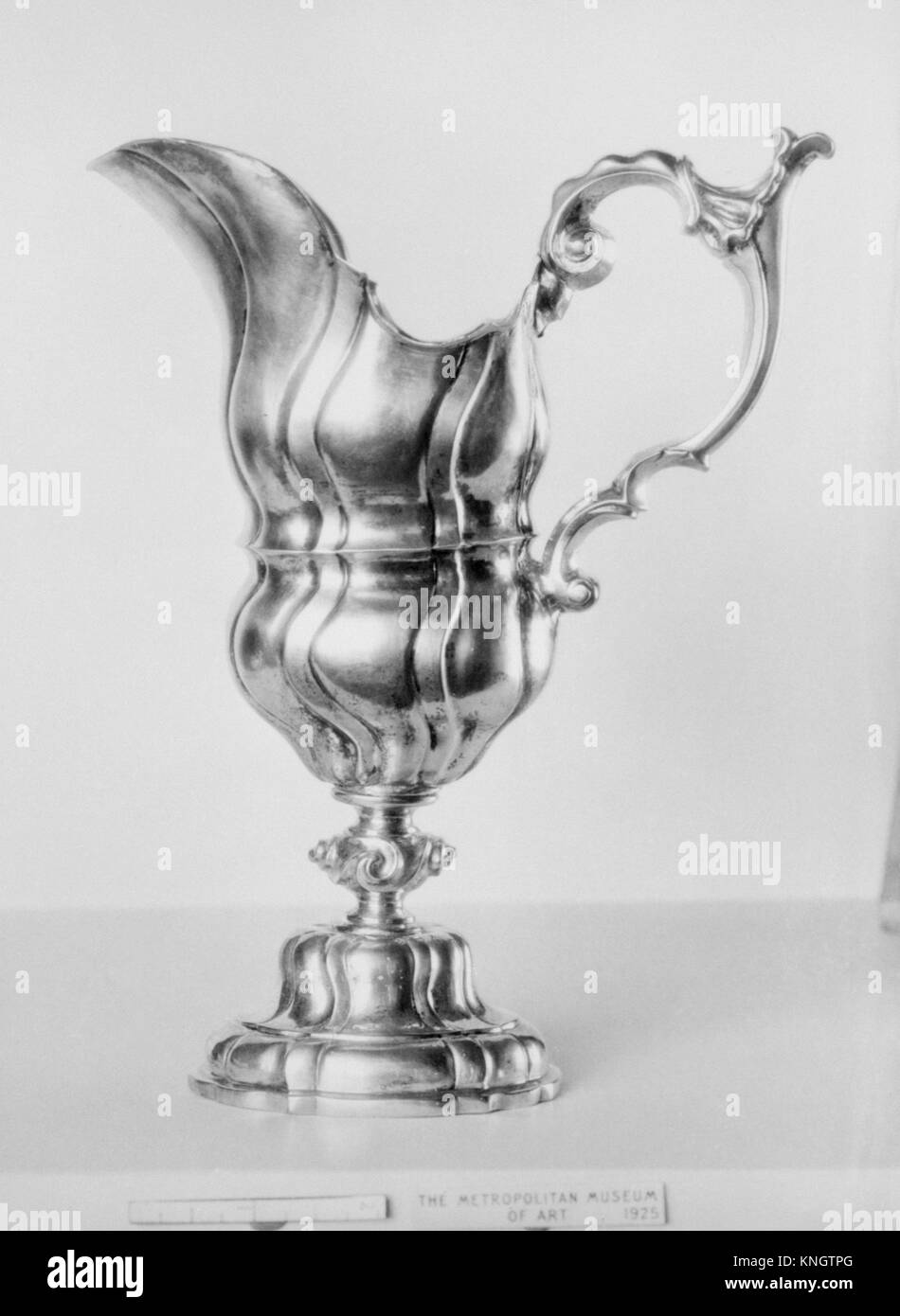 This ewer demonstrates functional use, period craftsmanship, and ...
