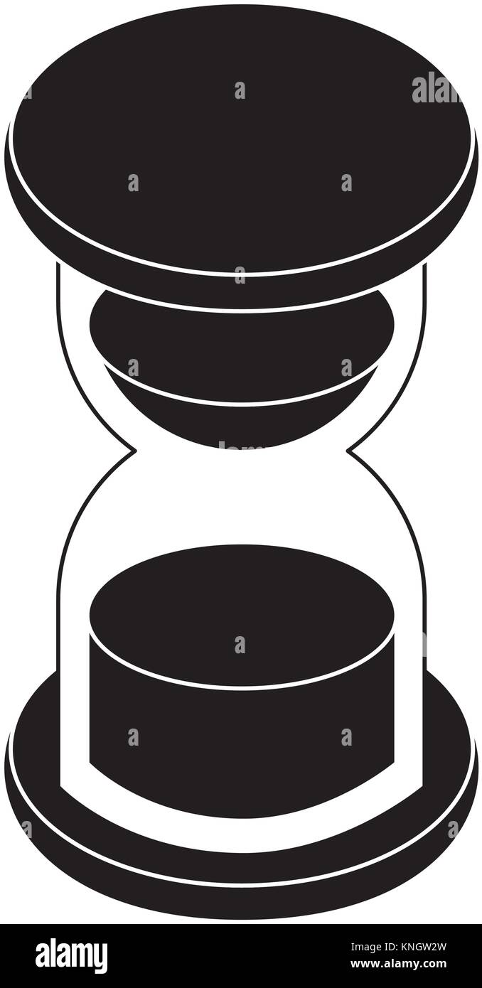 business hour glass sand time isometric Stock Vector Image & Art - Alamy