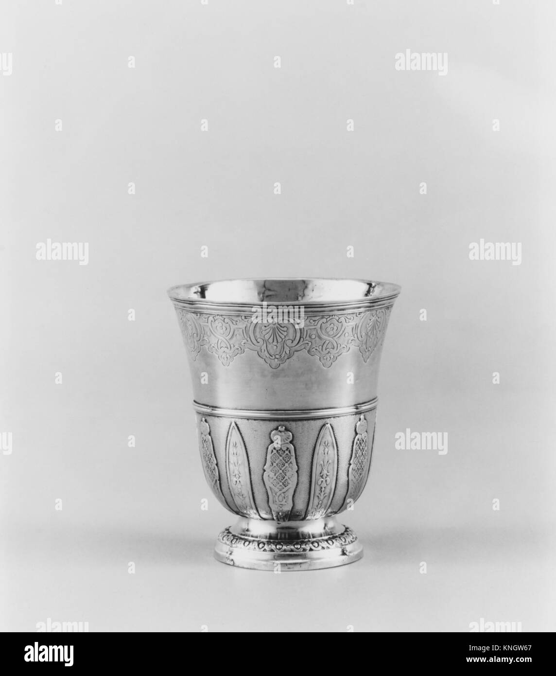 This beaker, part of the MET collection, is a drinking vessel made from ...