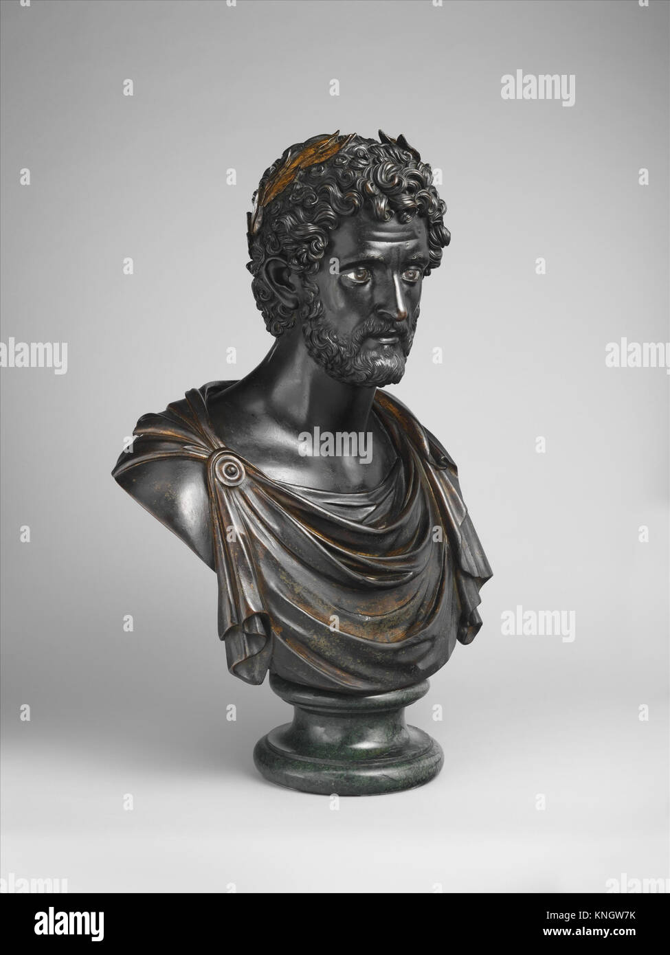 This portrait depicts Emperor Antoninus Pius, a Roman emperor from 138 ...