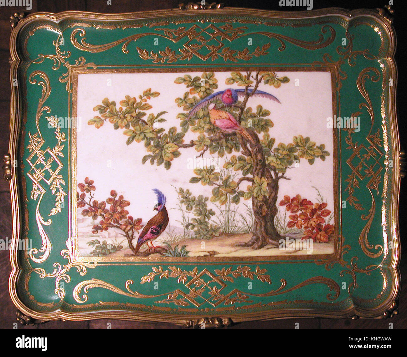 This eating and work table, one of a pair, was designed for both dining ...