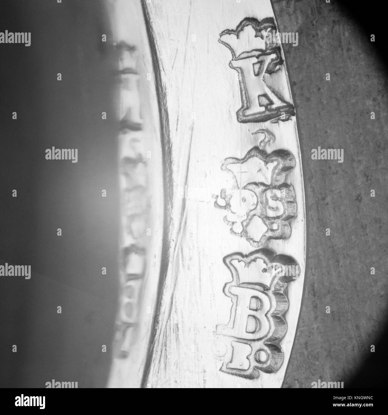 This dish, a simple yet elegant object, features intricate ...