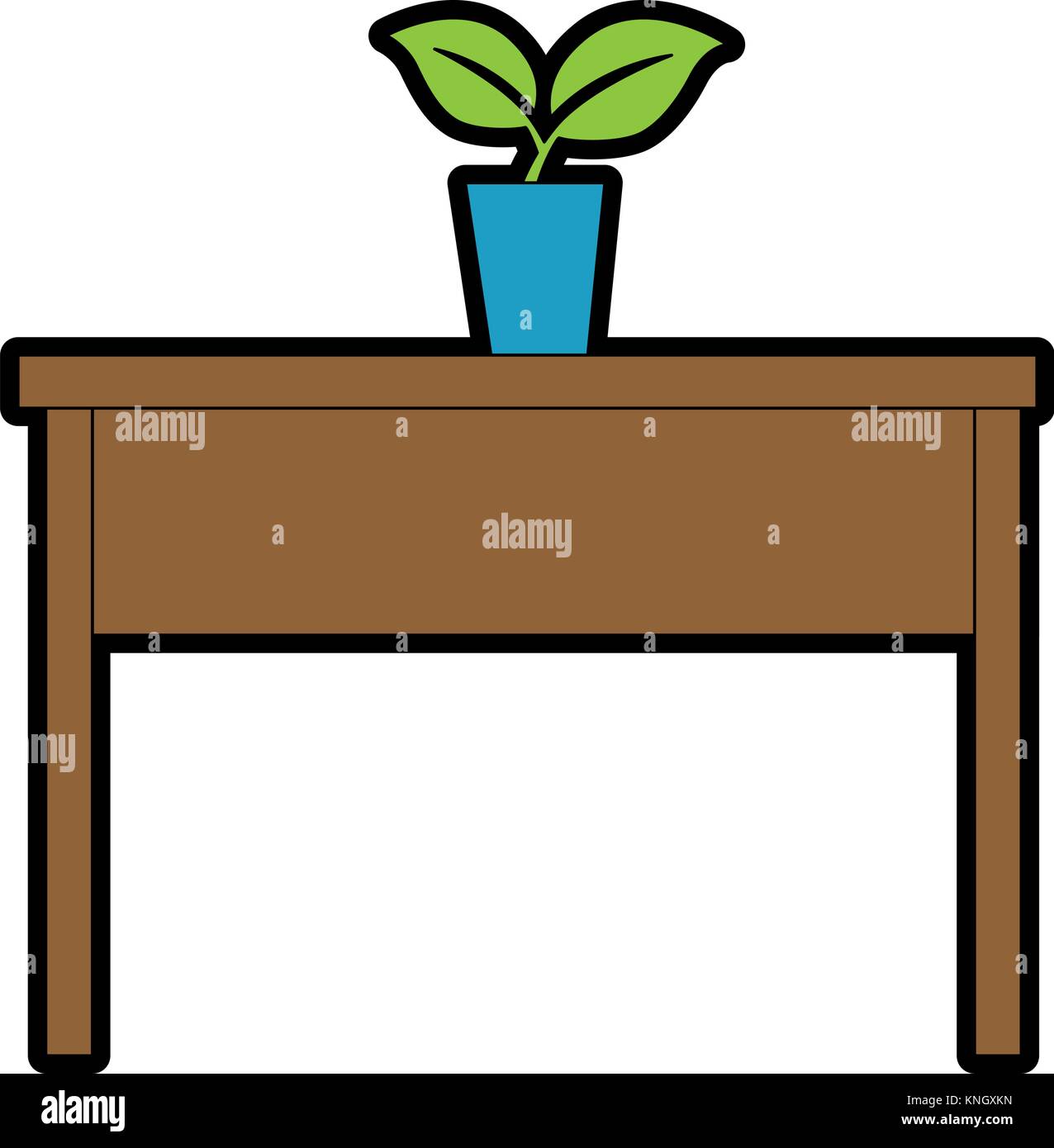 Unusual plant pot Stock Vector Images - Alamy