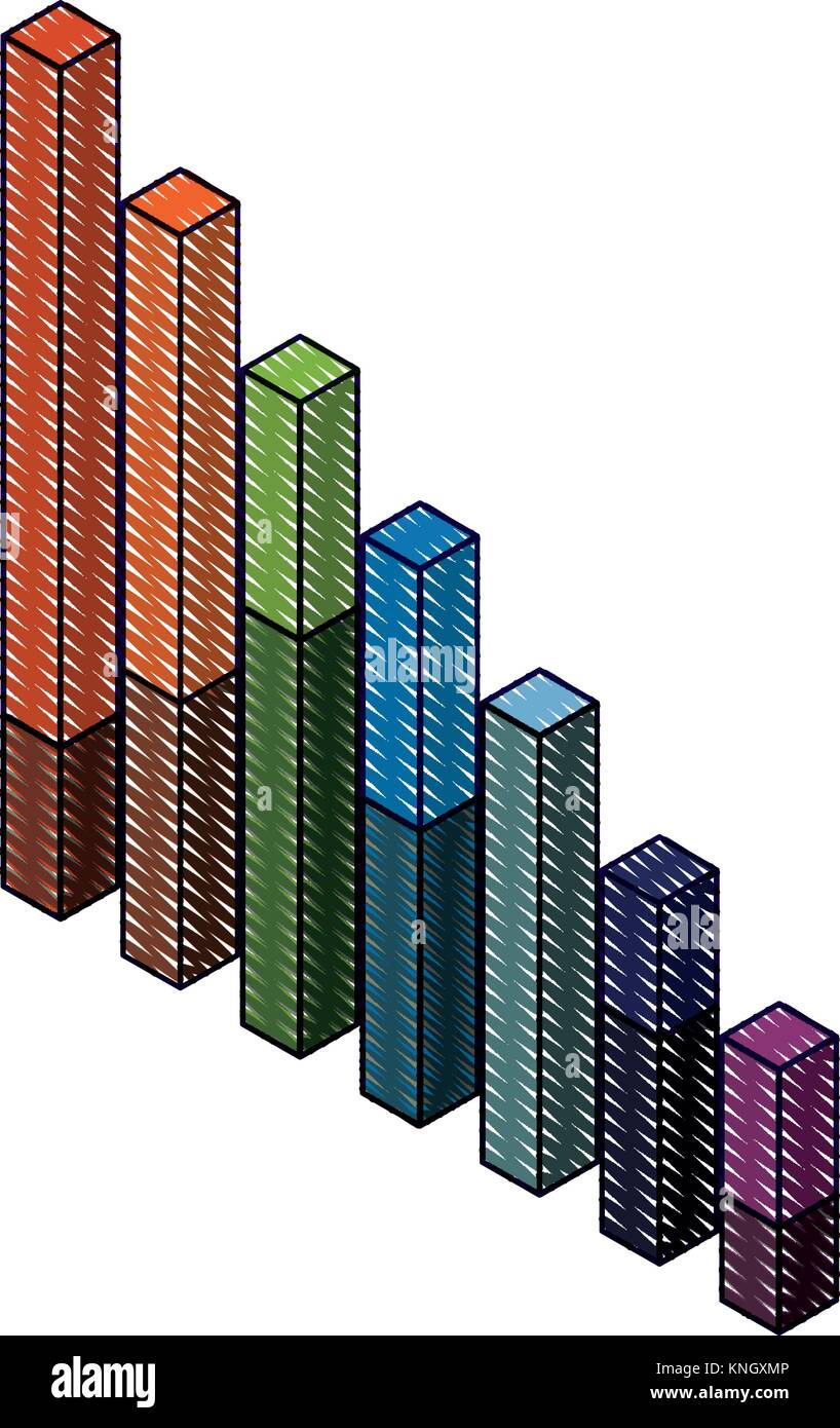 bars statistics isometric financial graph Stock Vector Image & Art - Alamy