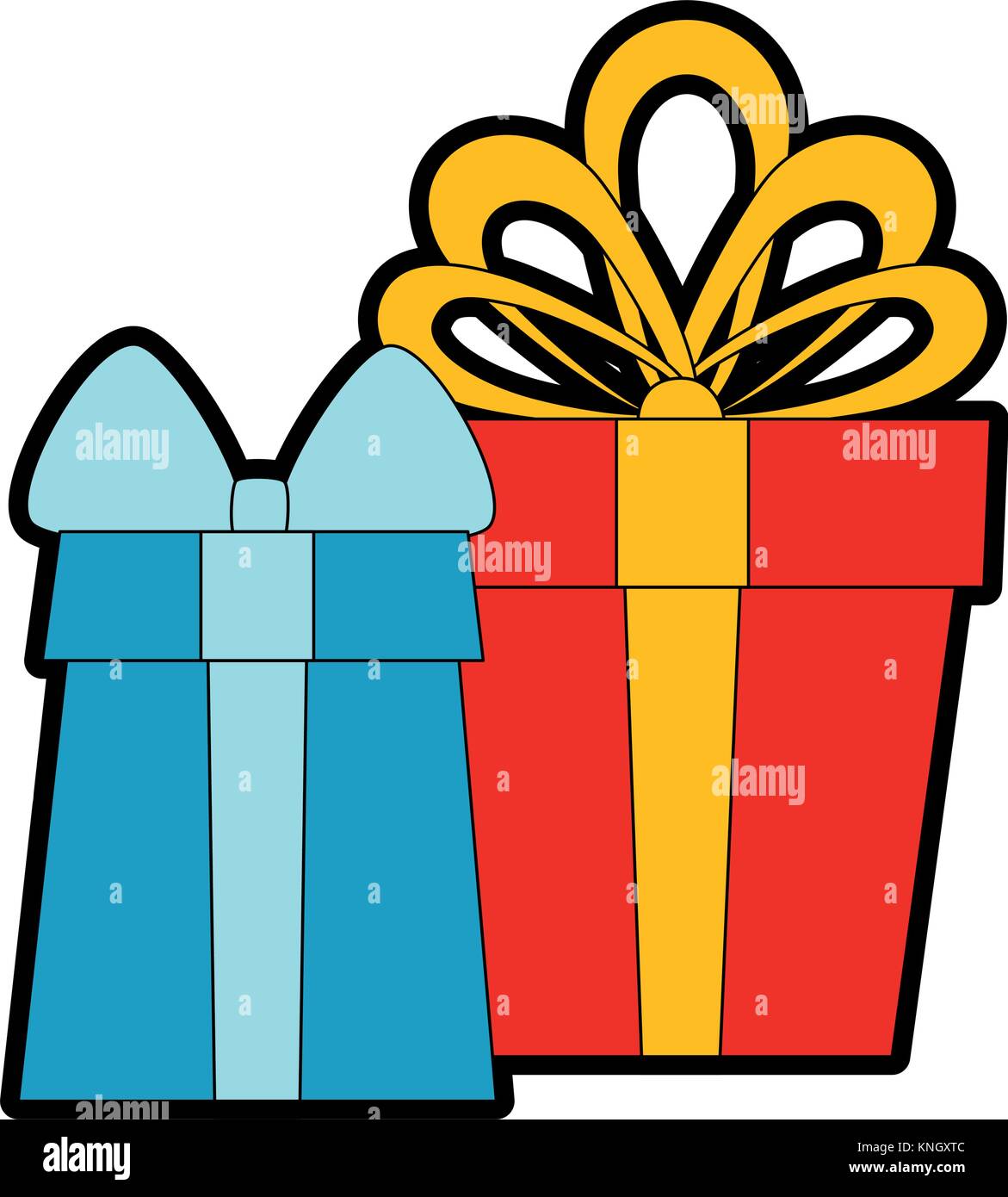 gift box present icon Stock Vector Image & Art - Alamy