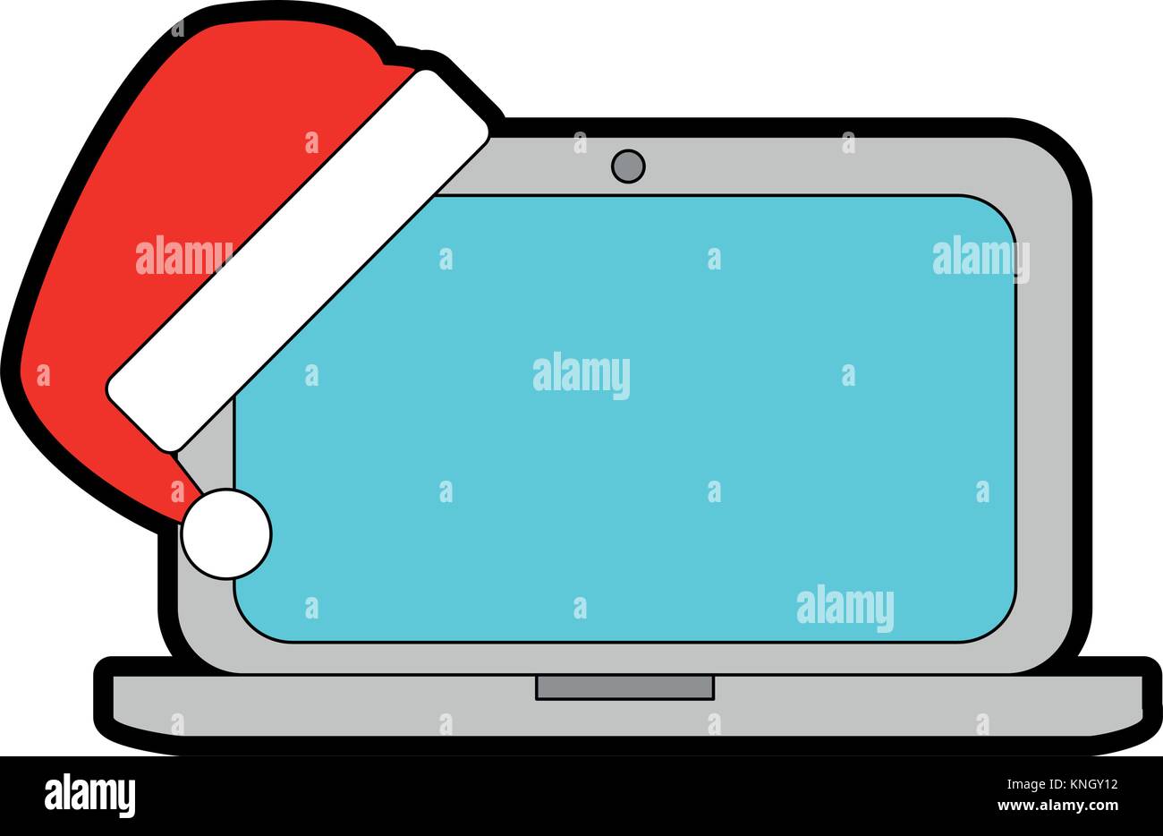 Santa tech Stock Vector Images - Alamy
