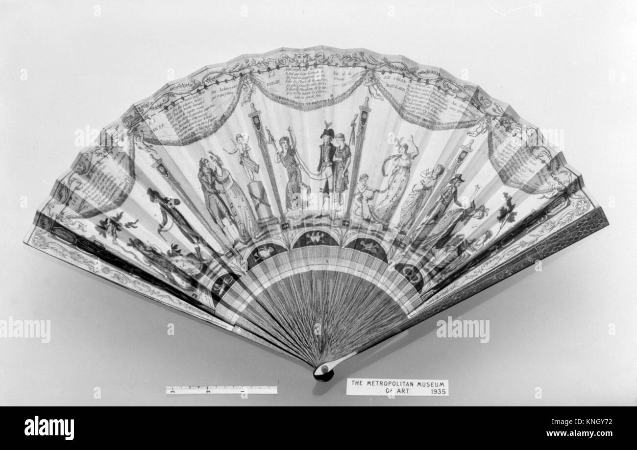 This fan, part of the MET collection, represents the fine craftsmanship ...