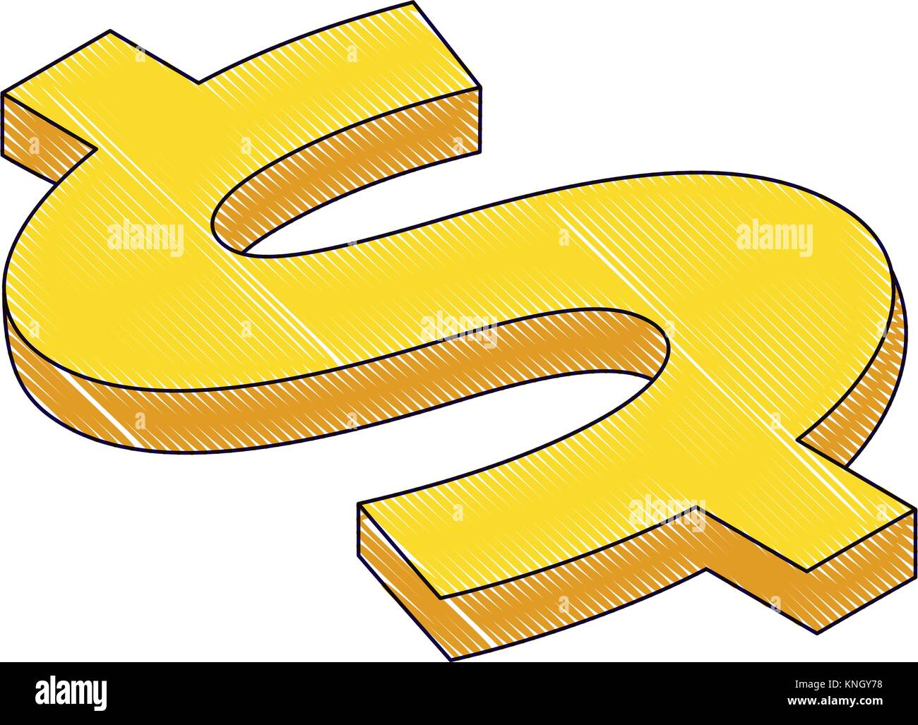 dollar symbol isometric money currency Stock Vector Image & Art - Alamy