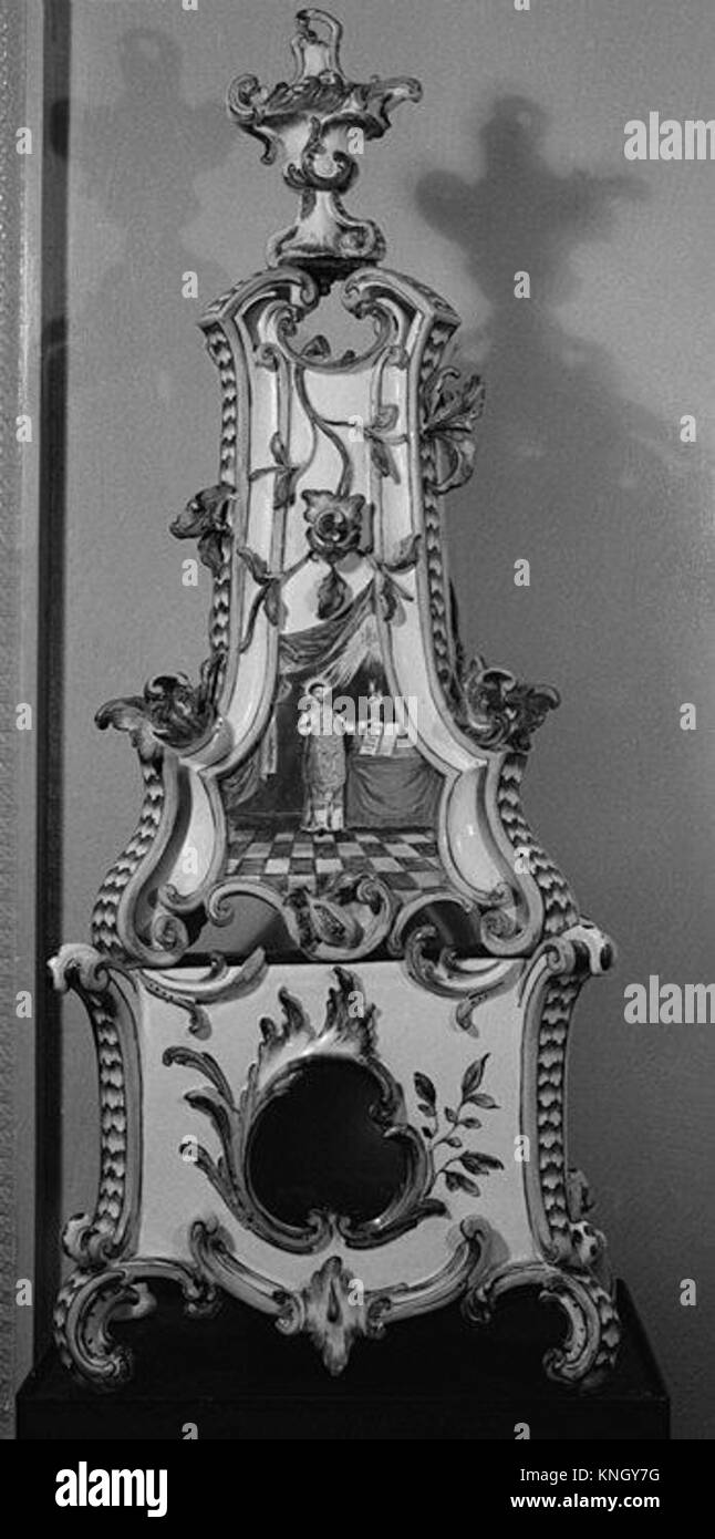 Ceramic stove on cast-iron firebox (one of a pair) MET 205040 205852 ...