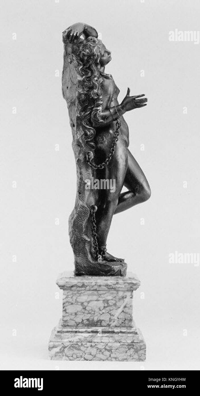 The painting depicts Andromeda, daughter of Cepheus and Cassiopeia ...