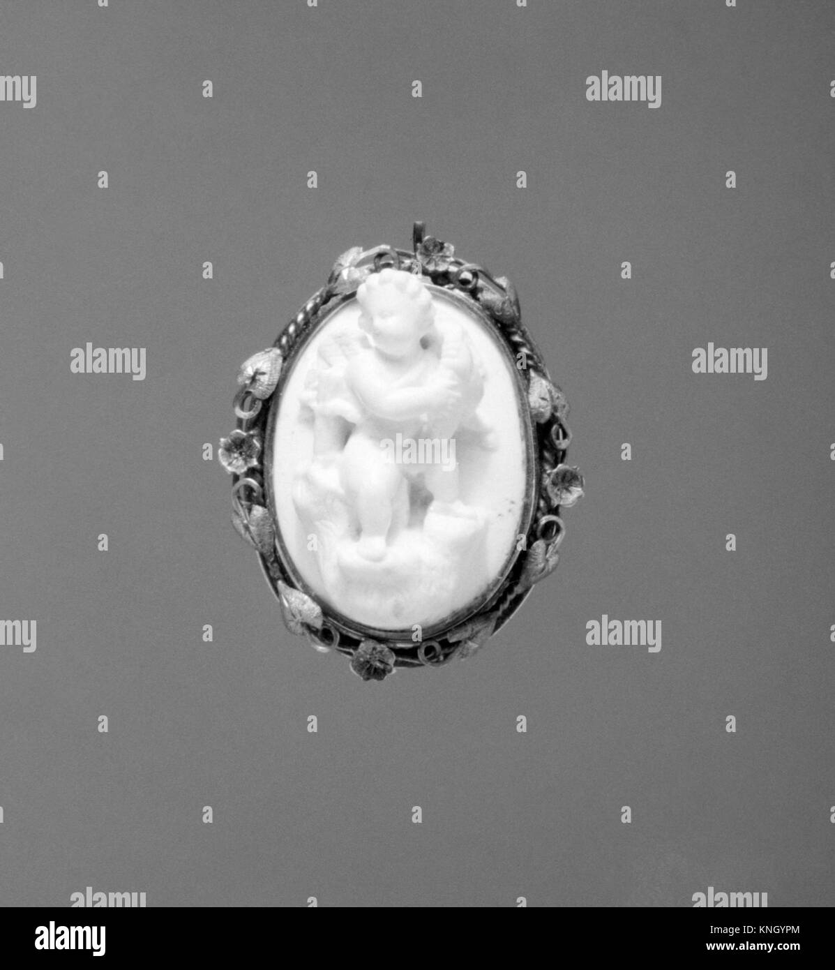 This earring, part of a parure, exhibits detailed craftsmanship and ...