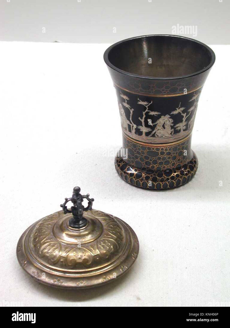 This beaker, crafted from fine materials, represents the artistry of ...