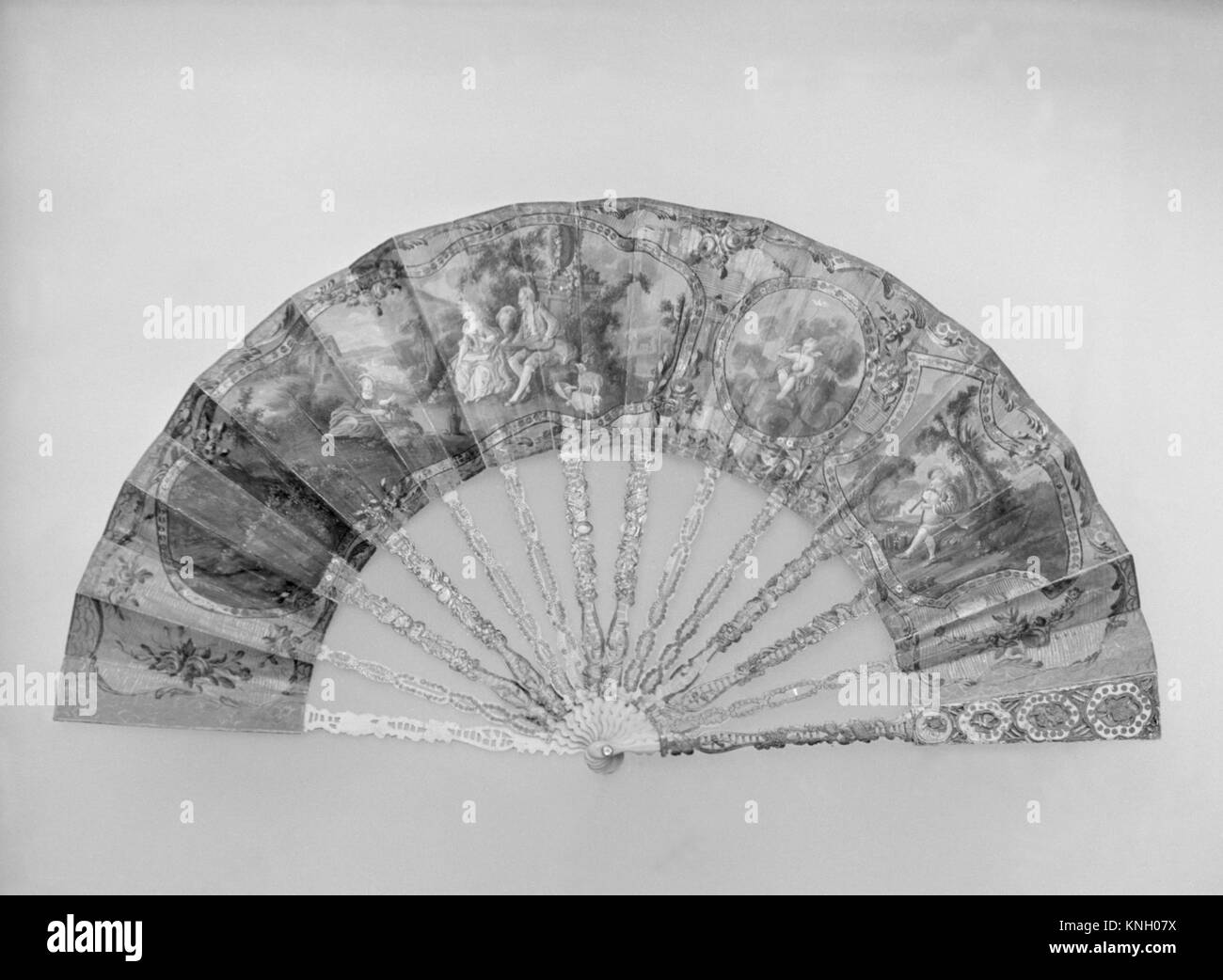 This fan is an example of decorative craftsmanship, reflecting the ...