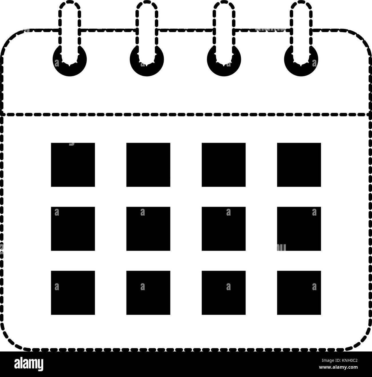 calendar reminder isolated icon vector illustration design Stock Vector ...