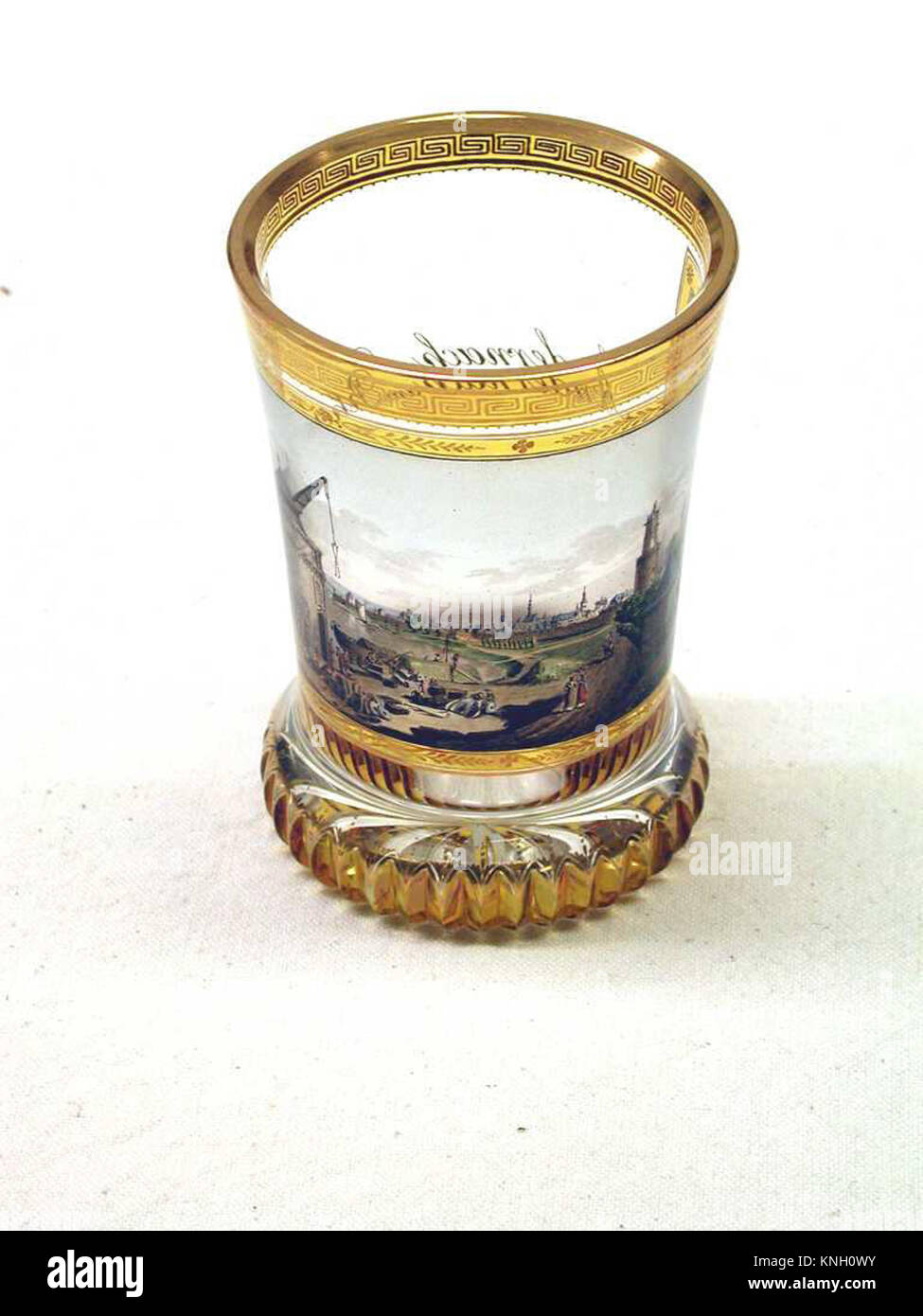This beaker, a type of drinking vessel, was likely used in everyday ...