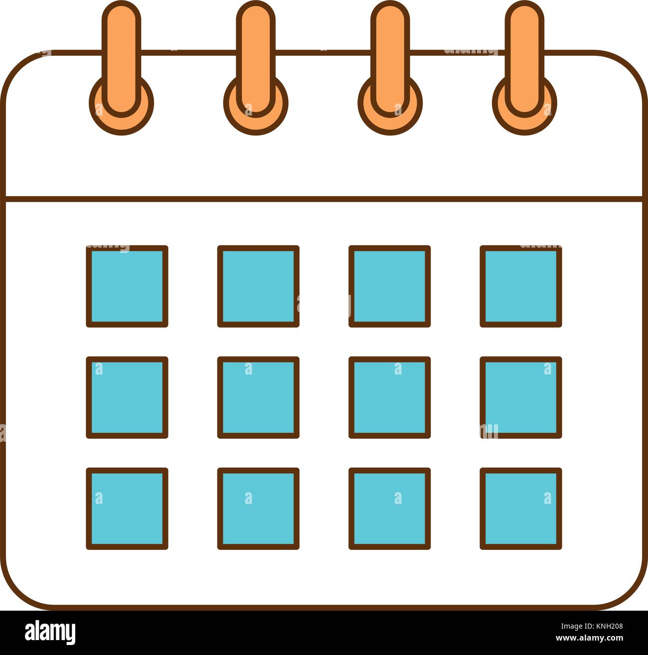 calendar reminder isolated icon vector illustration design Stock Vector ...
