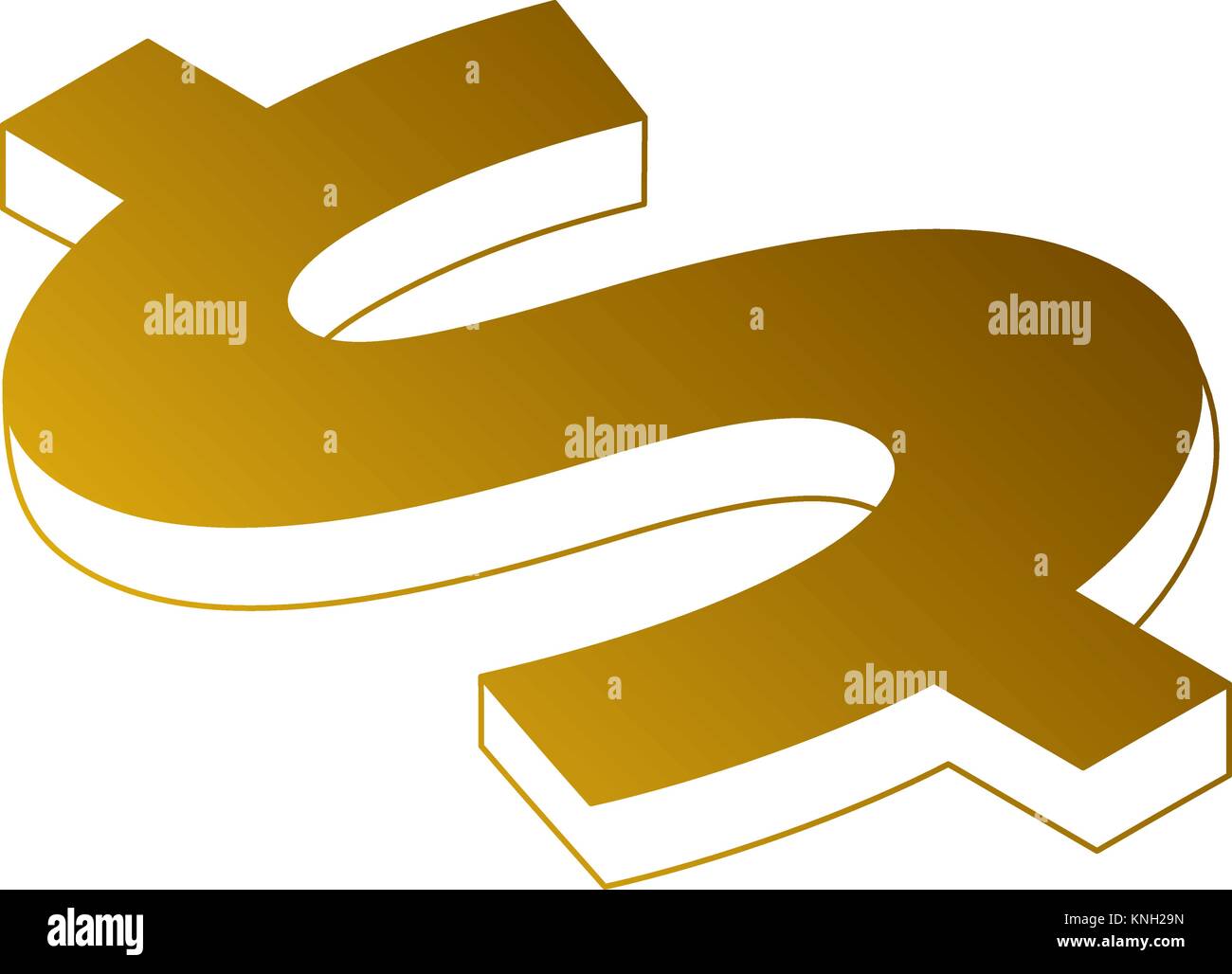 dollar symbol isometric money currency Stock Vector Image & Art - Alamy