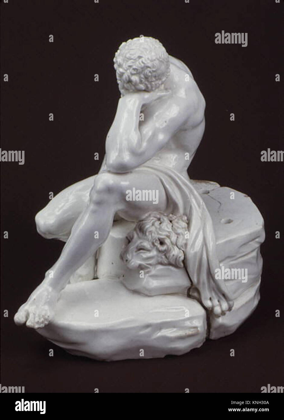 This sculpture depicts Hercules resting after completing his Twelve ...