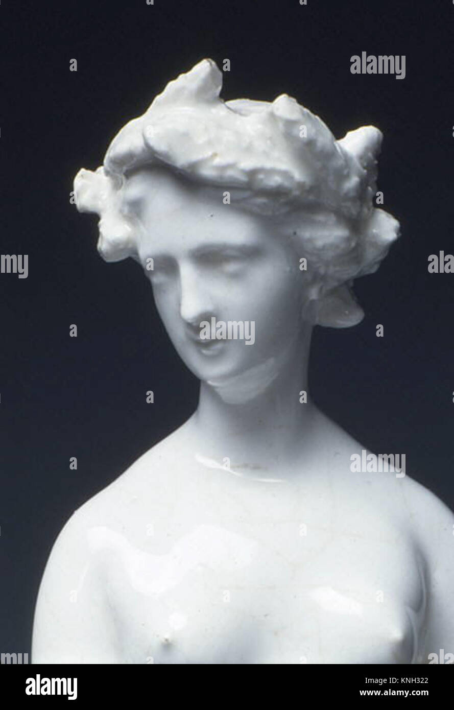 A statue of Ceres, the Roman goddess of agriculture, depicted in ...