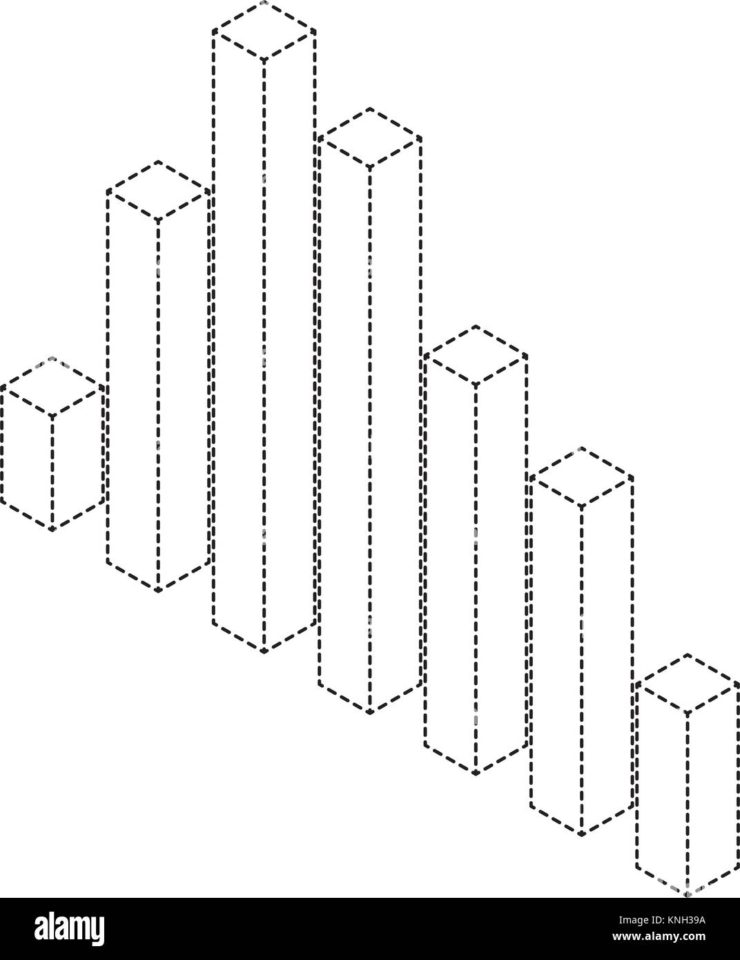 bars statistics isometric financial graph Stock Vector Image & Art - Alamy