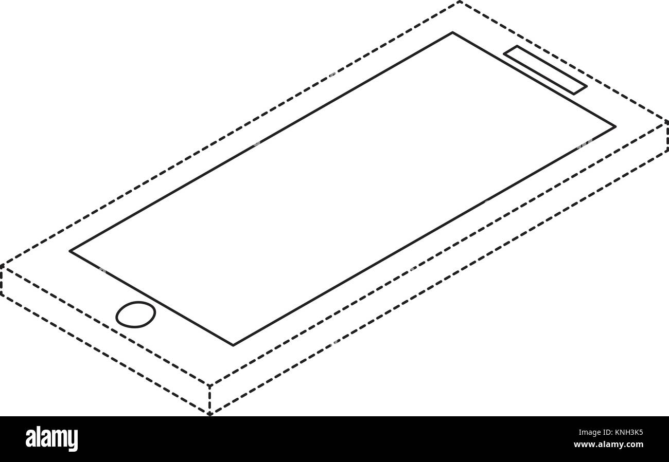 isometric smartphone call device wireless Stock Vector Image & Art - Alamy