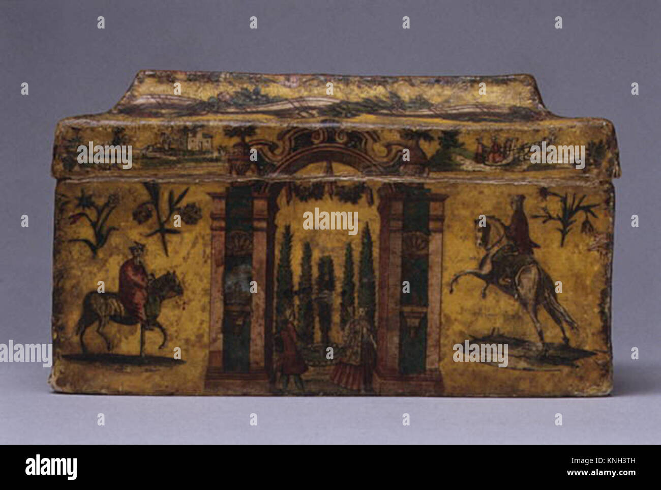 A decorative box, showcasing intricate design and craftsmanship. This ...