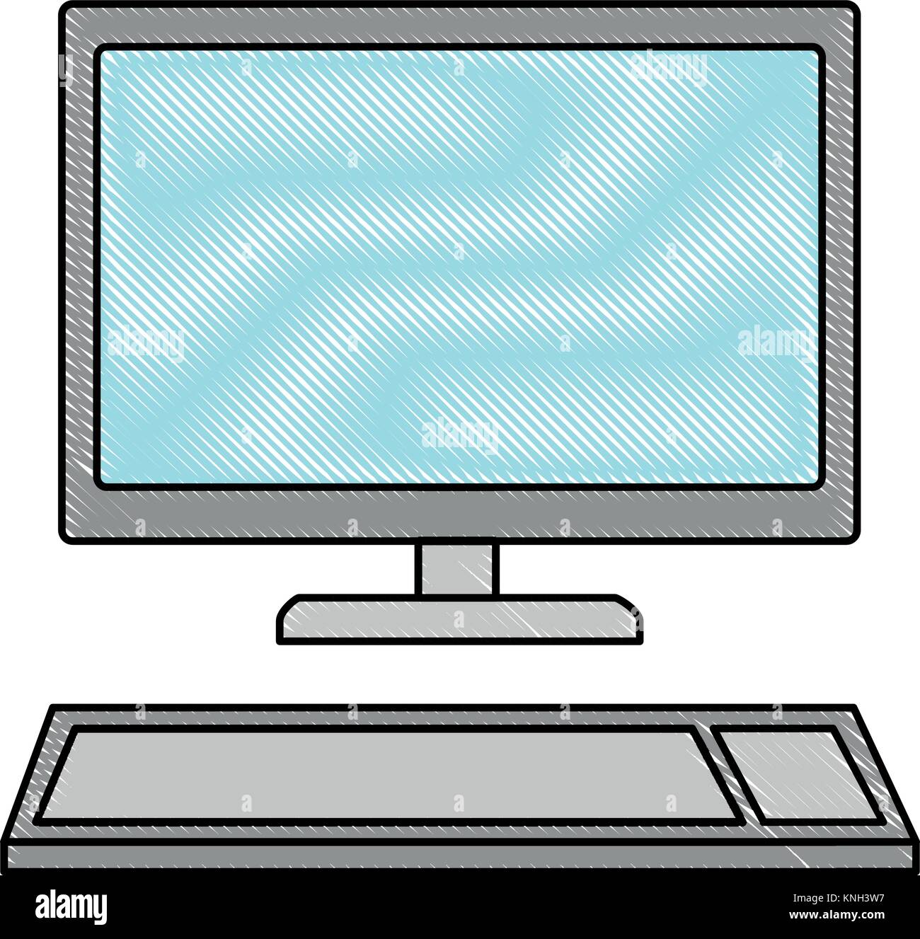 computer desktop isolated icon vector illustration design Stock Vector ...