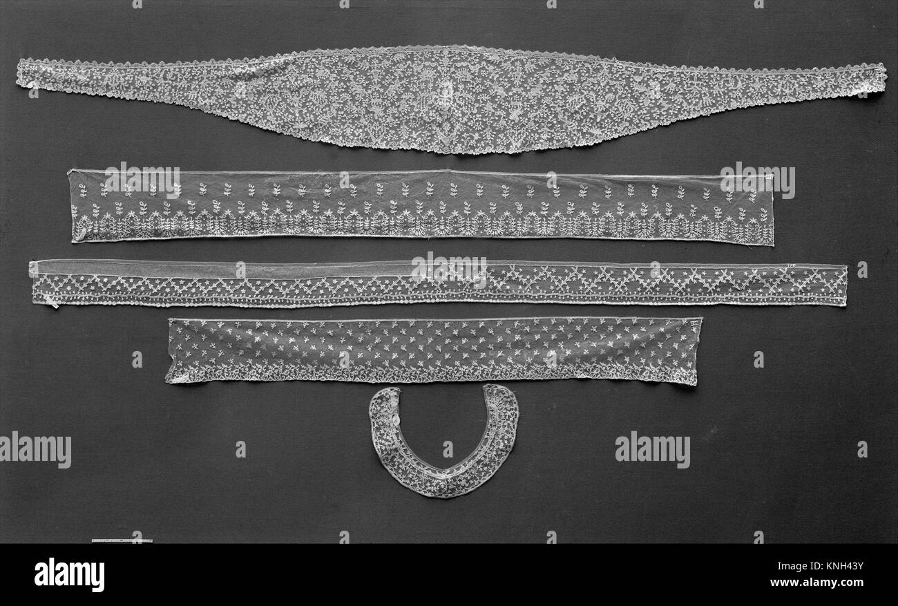 This 18th- and 19th-century fichu demonstrates delicate fabric ...