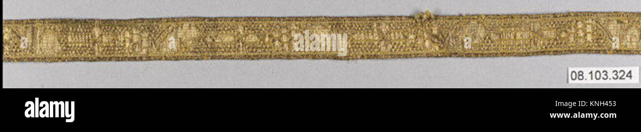 This galloon, cataloged as MET DP5739, is an example of ornate ...