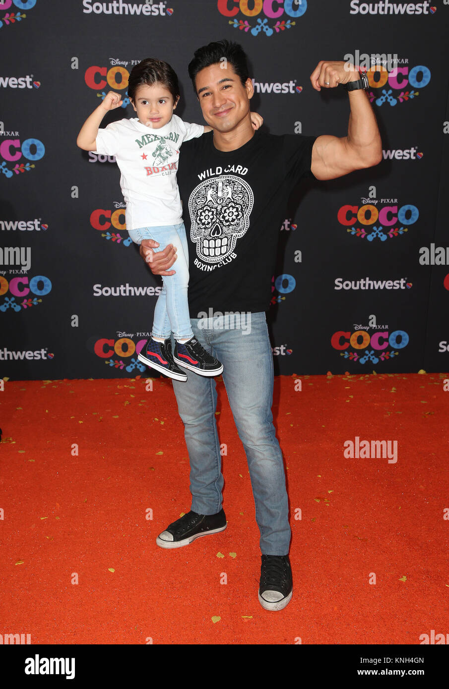 The U.S. Premiere of Disney-Pixar's 'Coco' Featuring: Mario Lopez ...