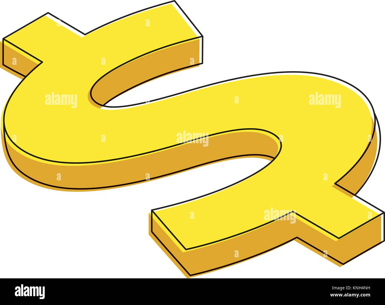 dollar symbol isometric money currency Stock Vector Image & Art - Alamy