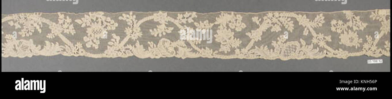 This textile edging, part of the MET collection, showcases intricate ...