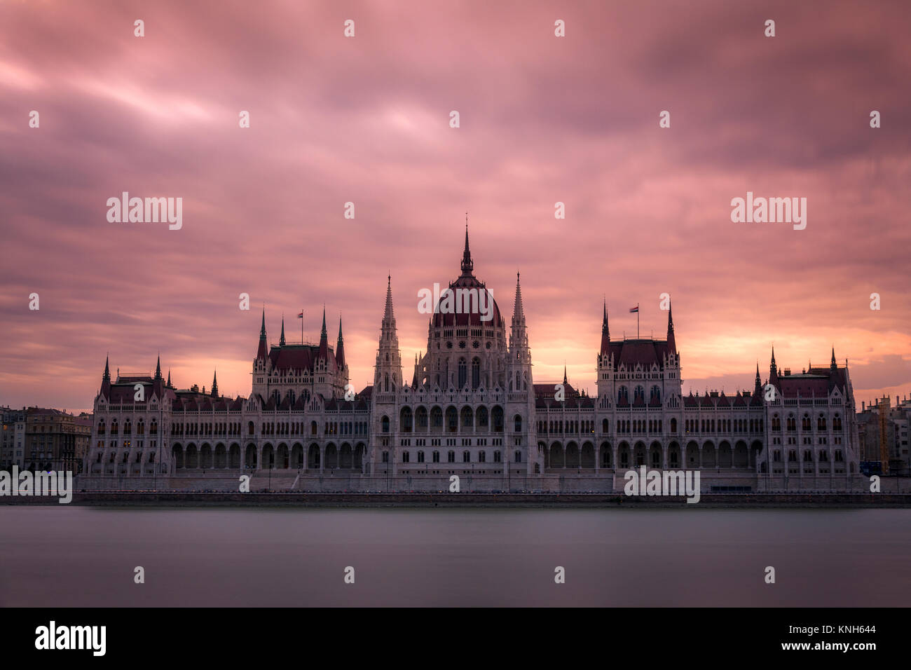 Sunset in budapest hi-res stock photography and images - Alamy
