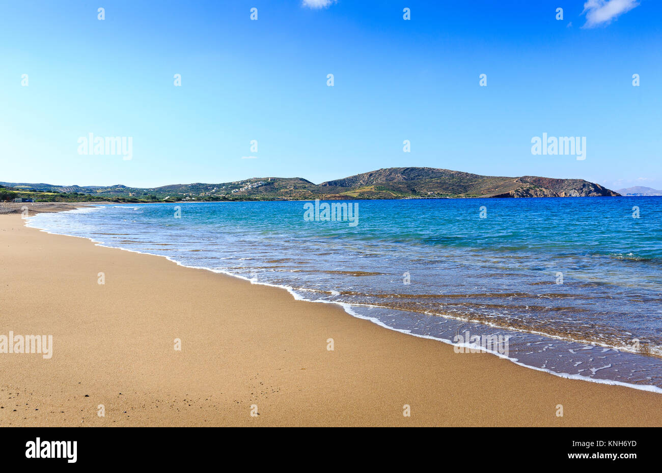 Kouremenos Beach, Crete, Greece Stock Photo - Alamy