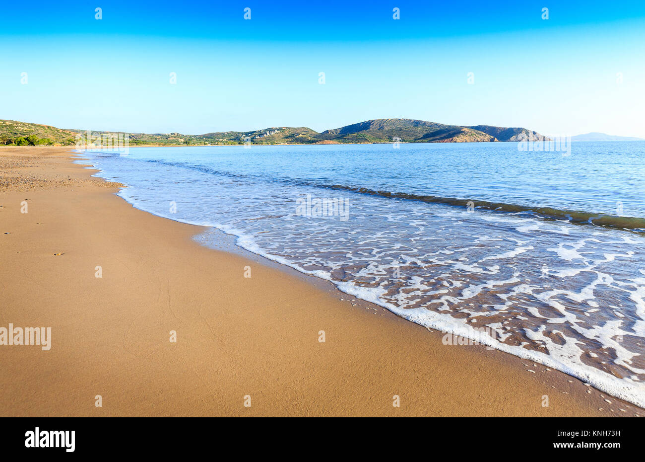 Kouremenos Beach, Crete, Greece Stock Photo - Alamy
