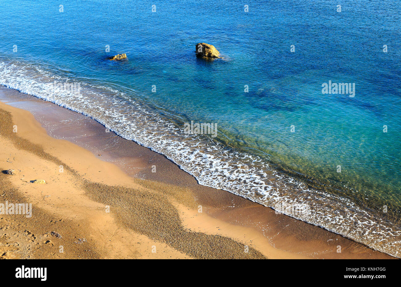 Kouremenos Beach, Crete, Greece Stock Photo - Alamy