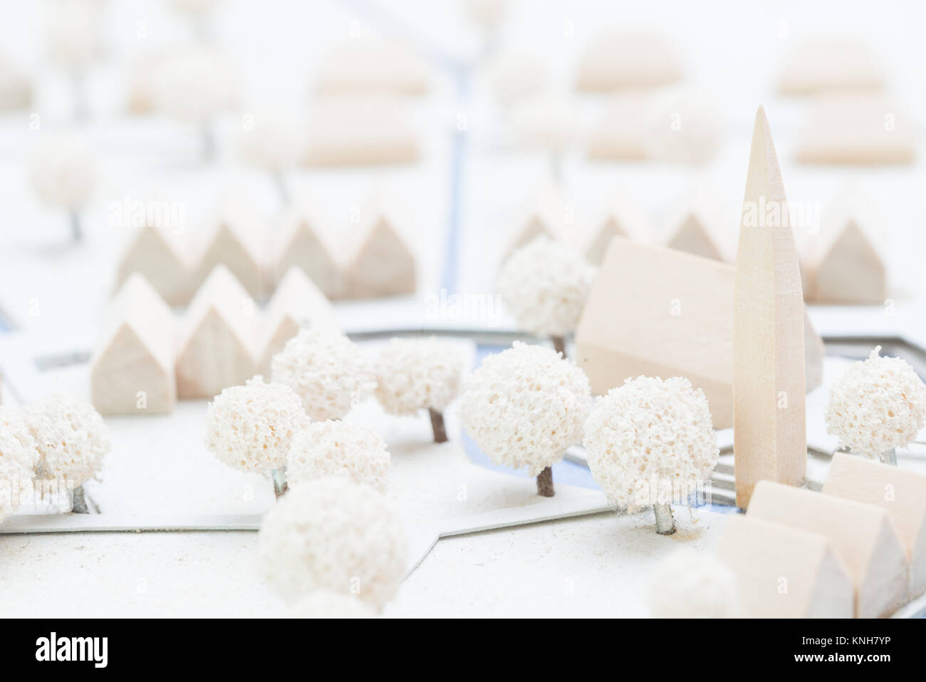 Urban Planning Model Stock Photo - Alamy