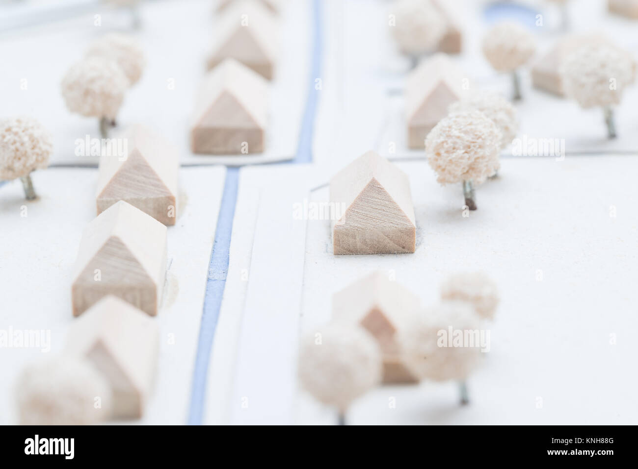Urban Planning Model Stock Photo - Alamy