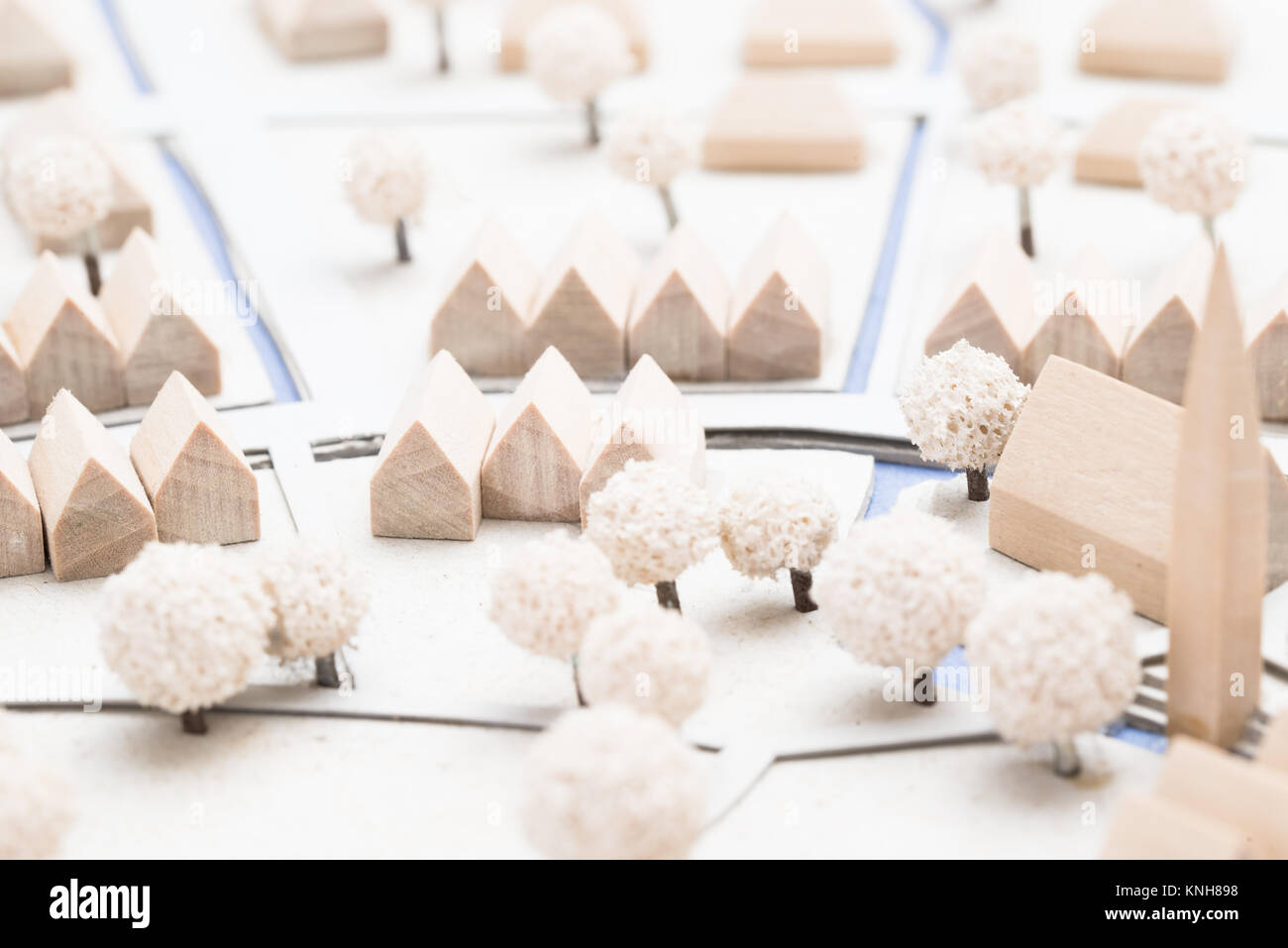 Urban Planning Model Stock Photo - Alamy