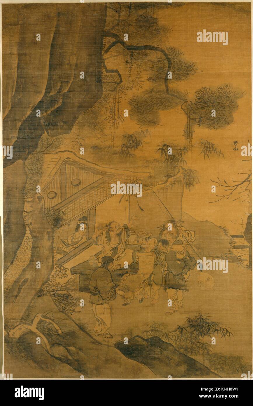 16th century chinese ink painting hi-res stock photography and images ...