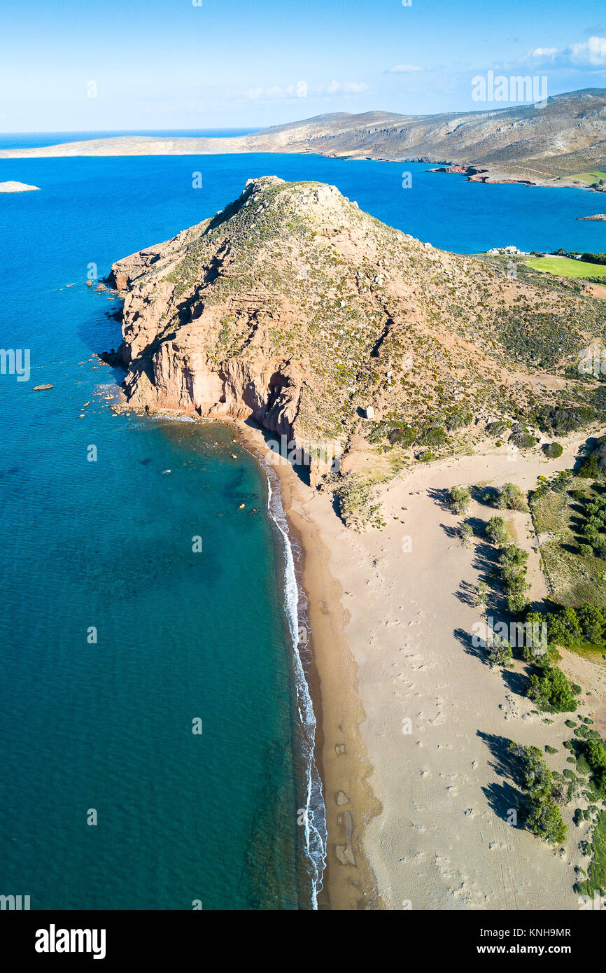Kouremenos Beach, Crete, Greece Stock Photo - Alamy