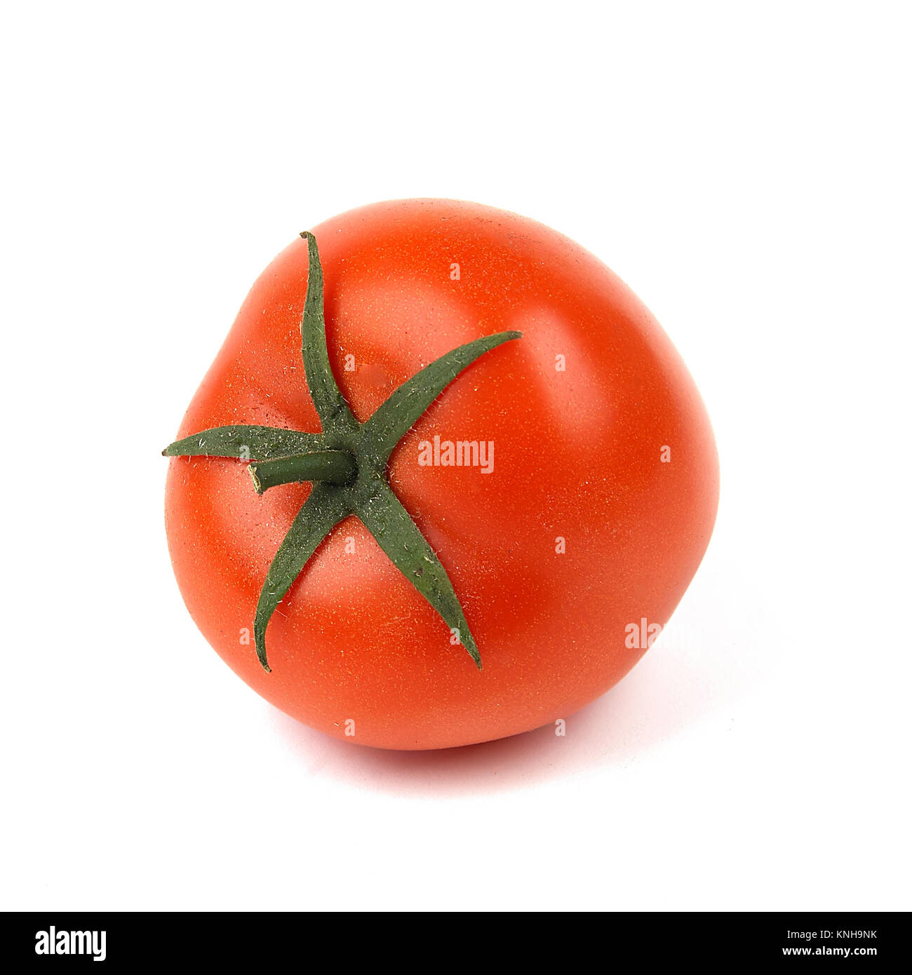 One red tomato isolated on white background Stock Photo - Alamy