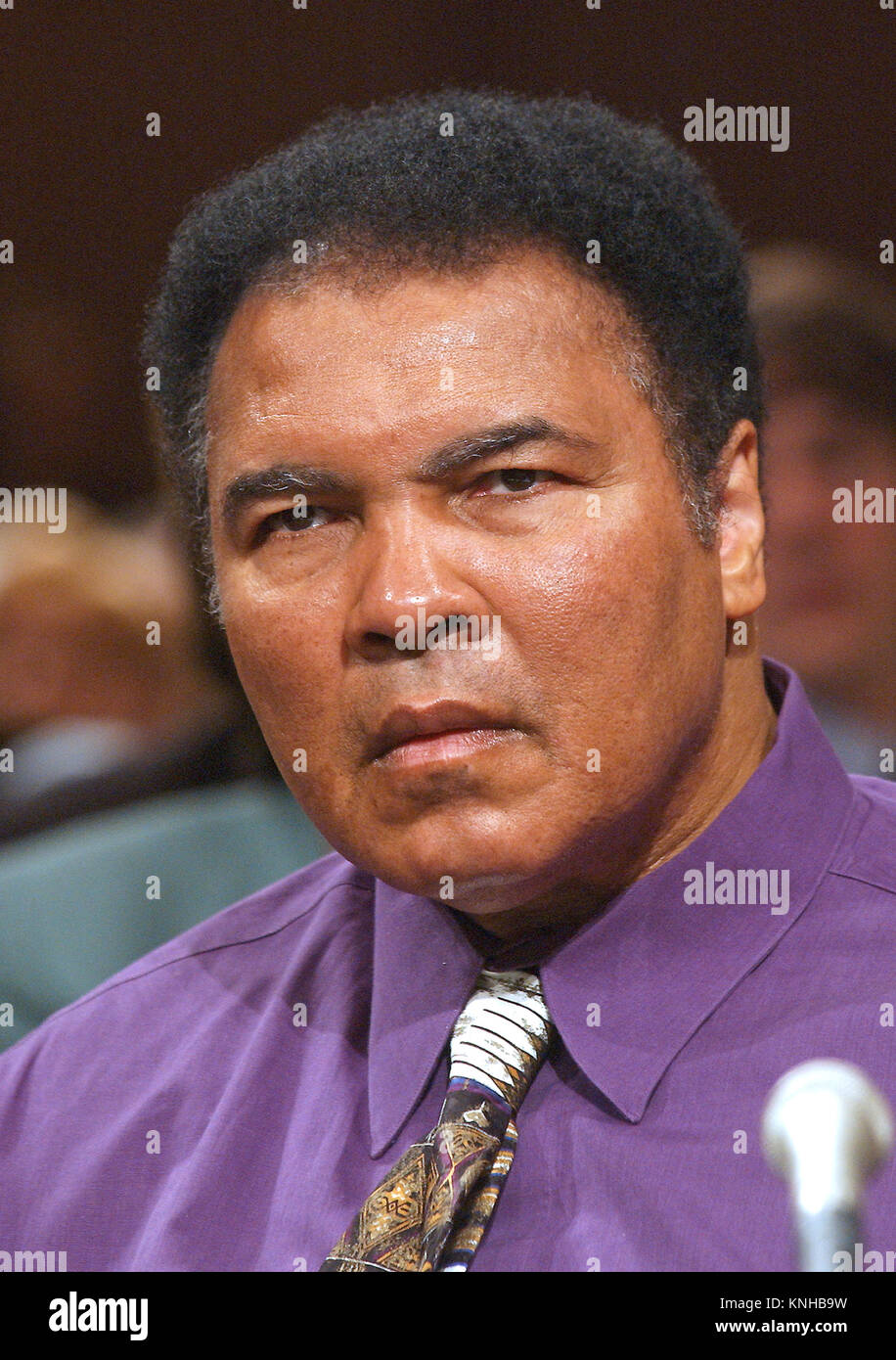 Muhammad Ali testifies during the United States Senate Appropriations ...
