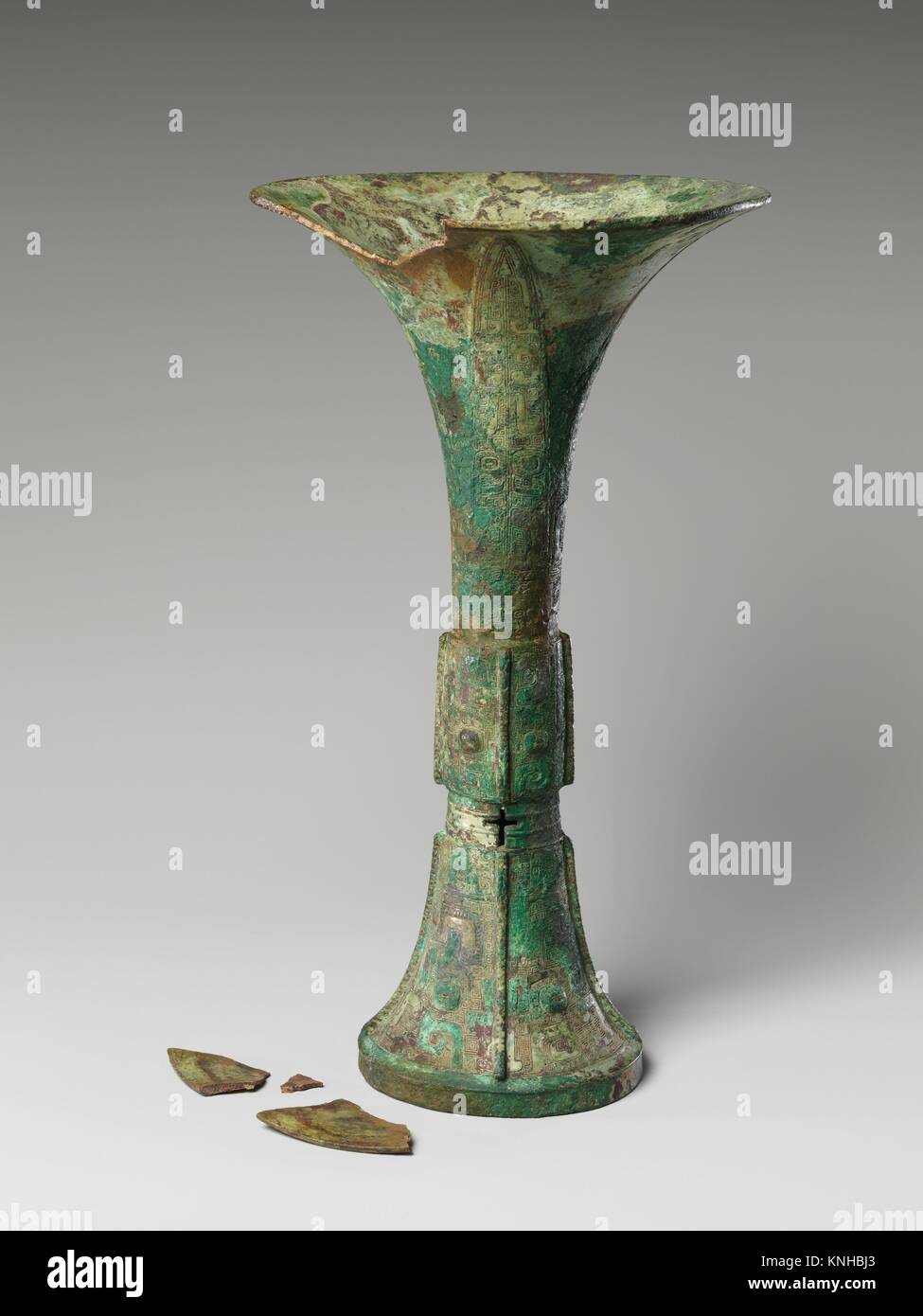 Wine Beaker. Period: Shang dynasty (ca. 1600-1046 B.C.); Culture: China ...