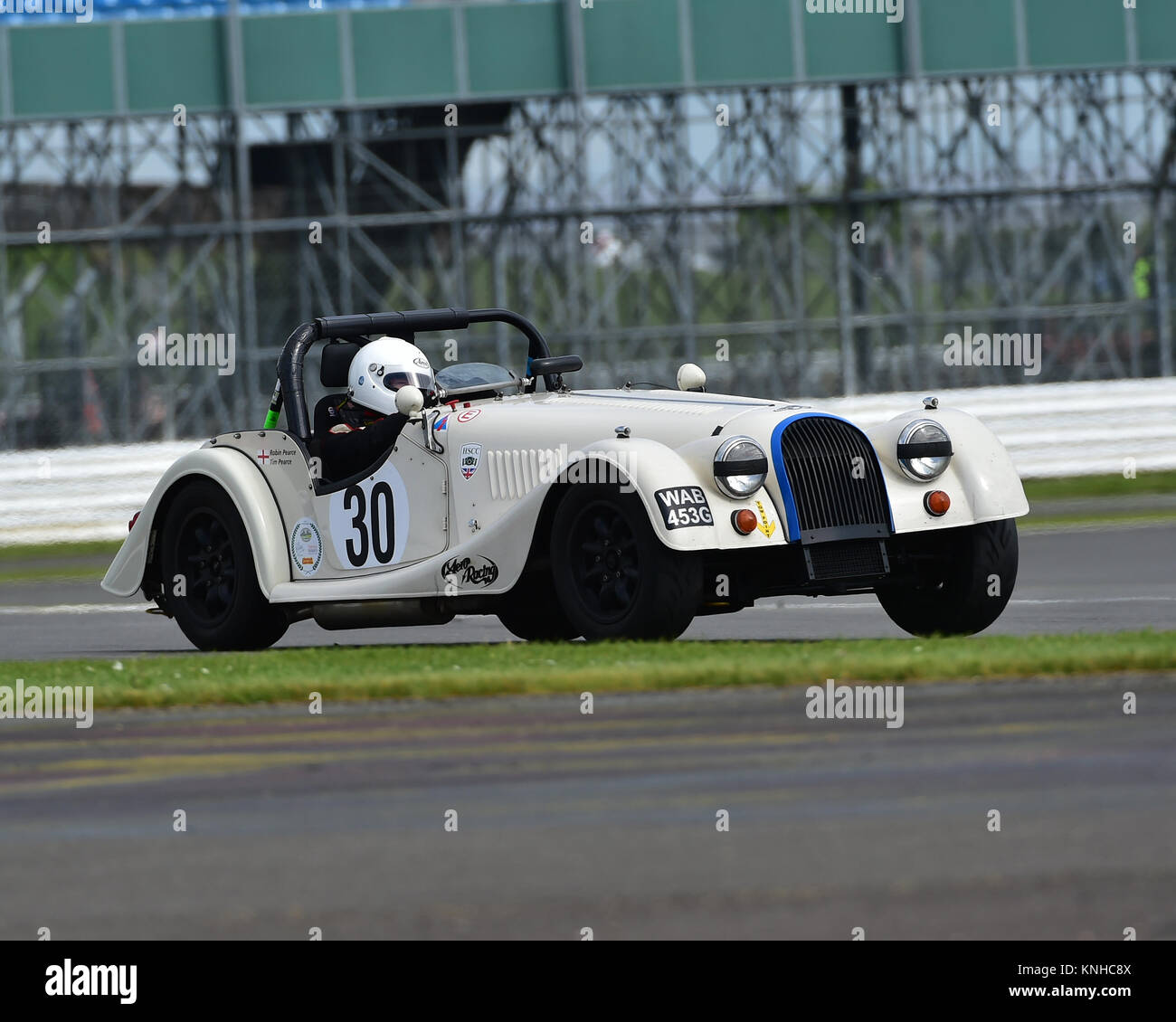 Robin Pearce, Morgan Plus 8, Historic Road Sports, HSCC, Silverstone ...