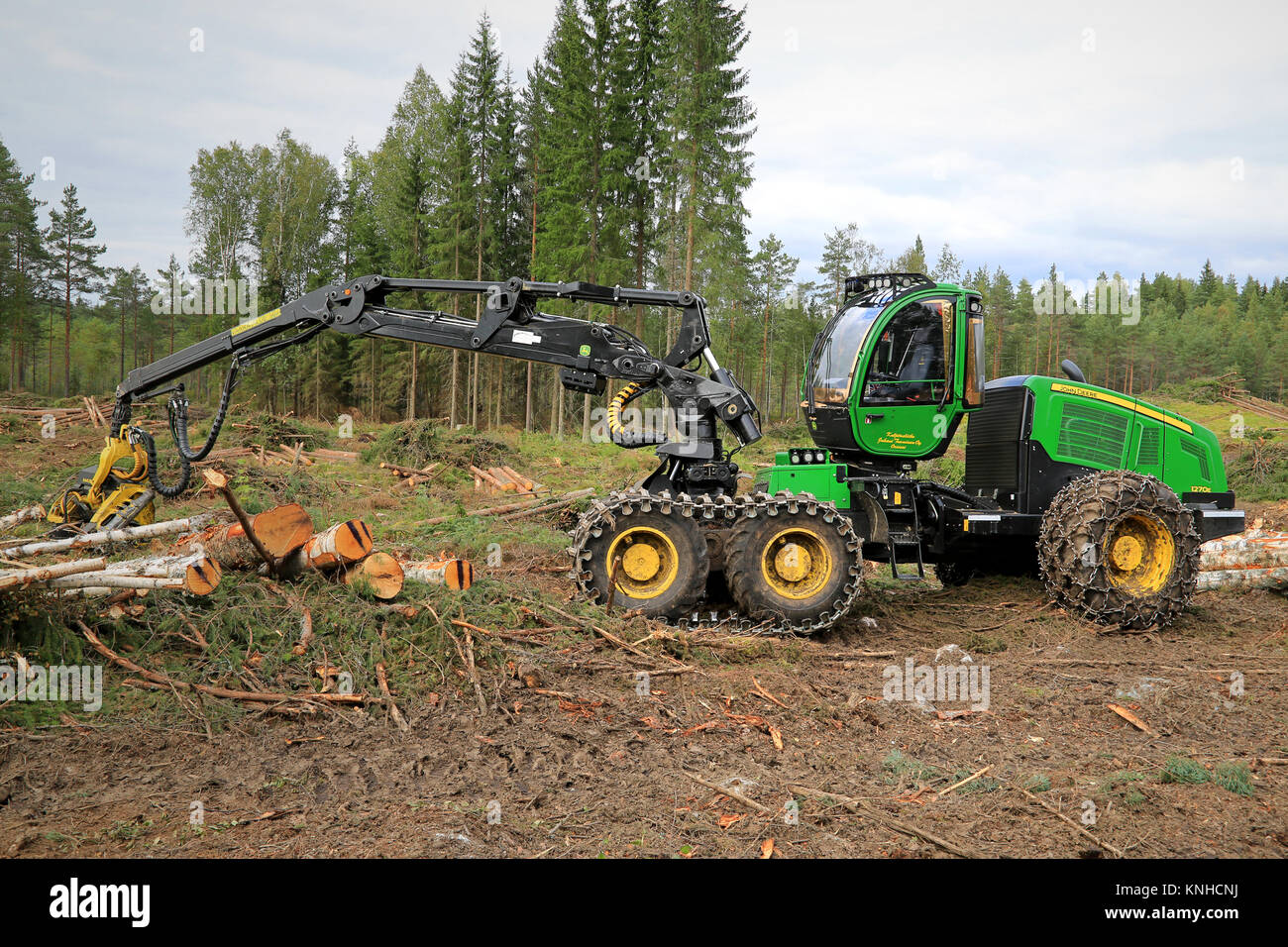Wheeled harvester hi-res stock photography and images - Alamy