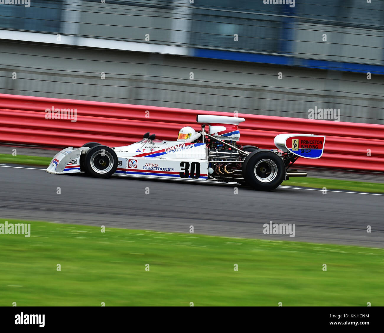 Paul Campfield, Chevron B24, Derek Bell Trophy, HSCC, Silverstone ...